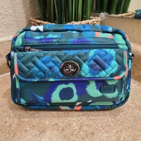 lug | Bags | Lug Switch Blue Multi Convertible Rfid Crossbody Bag Small ...